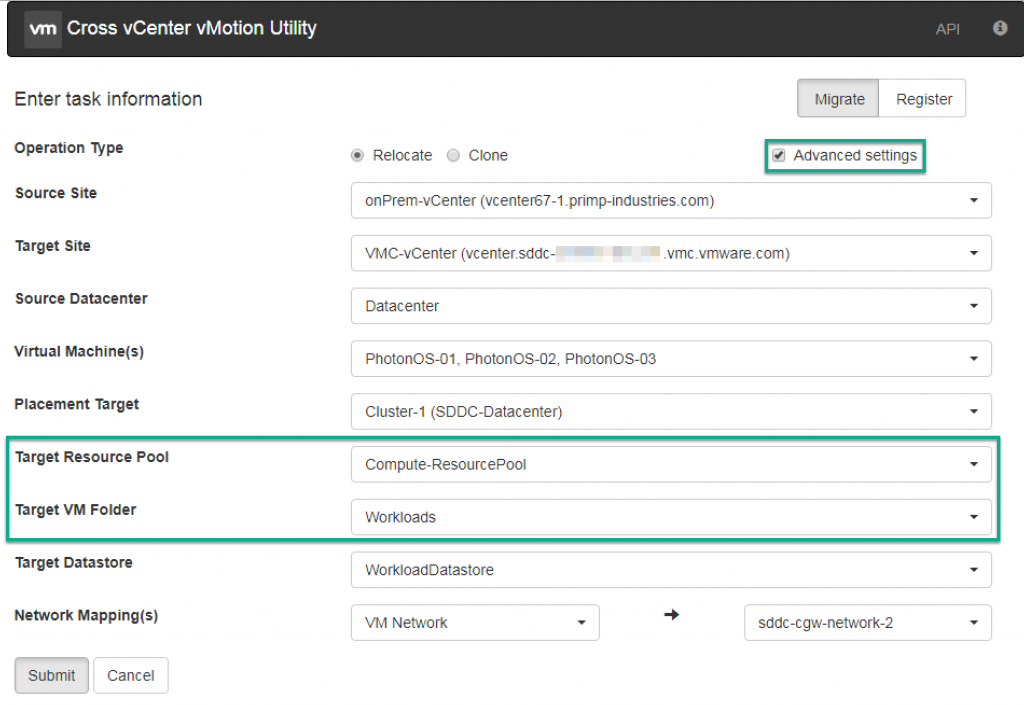 Resource Pools, Folders & VMC now supported with Cross vCenter vMotion ...