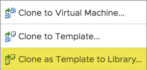 Automating VM Template management using Content Library in VMC