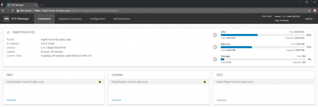 Automating Hybrid Cloud Extension (HCX) Manager initial configuration for VMC