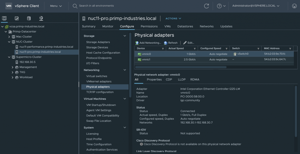 New Community Networking Driver for ESXi Fling
