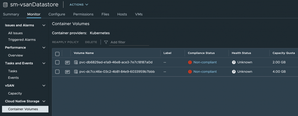 How to clean up stale vSphere Container Volumes & First Class Disks?