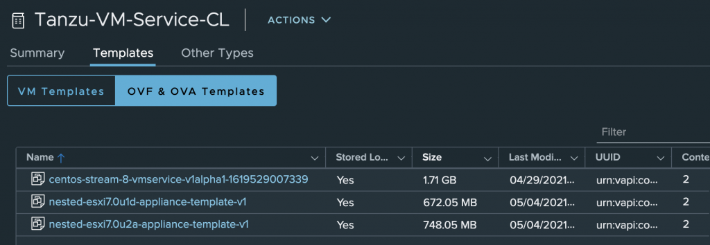 Exploring the new vSphere with Tanzu VM Service with Nested ESXi
